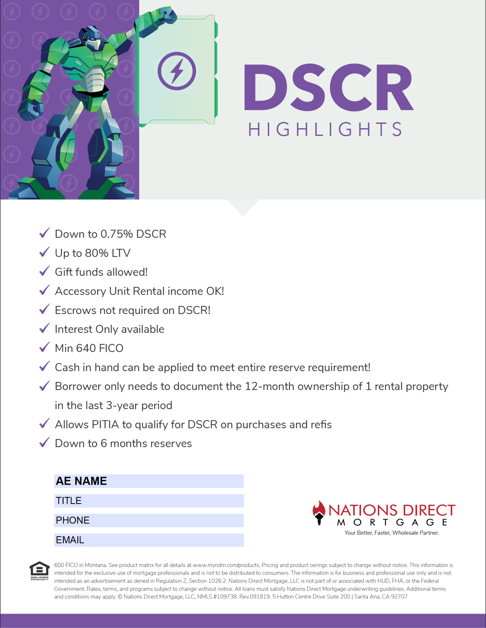 DSCR - Nations Direct Mortgage